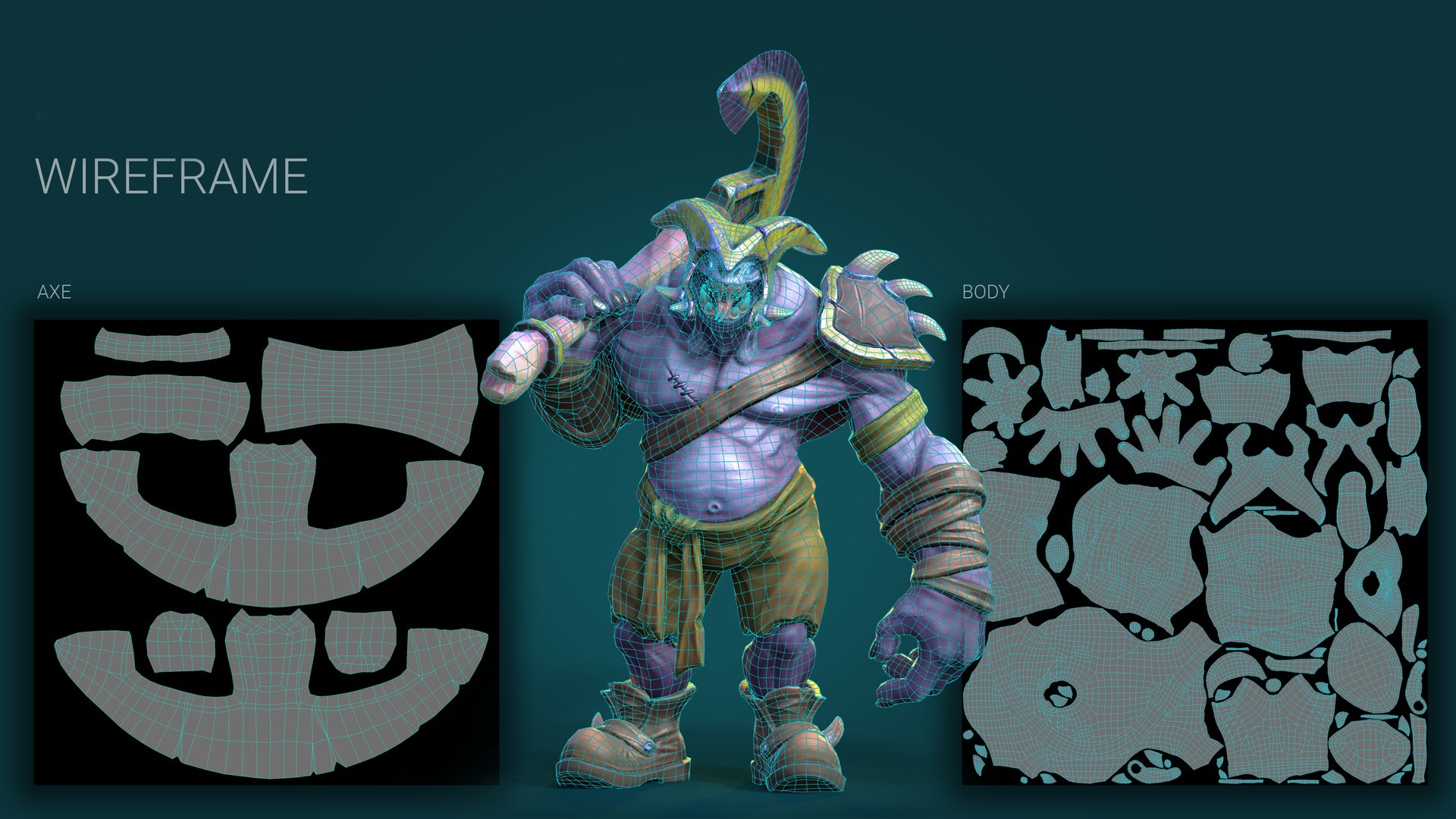 3D Game-ready Character Big Guy Model - TurboSquid 2248906