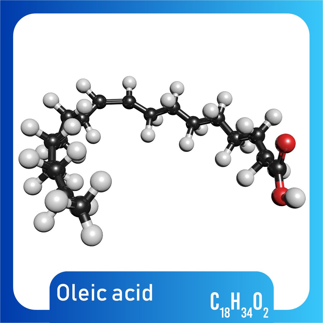 3D C18h34o2 Oleic Acid Model - TurboSquid 1425802