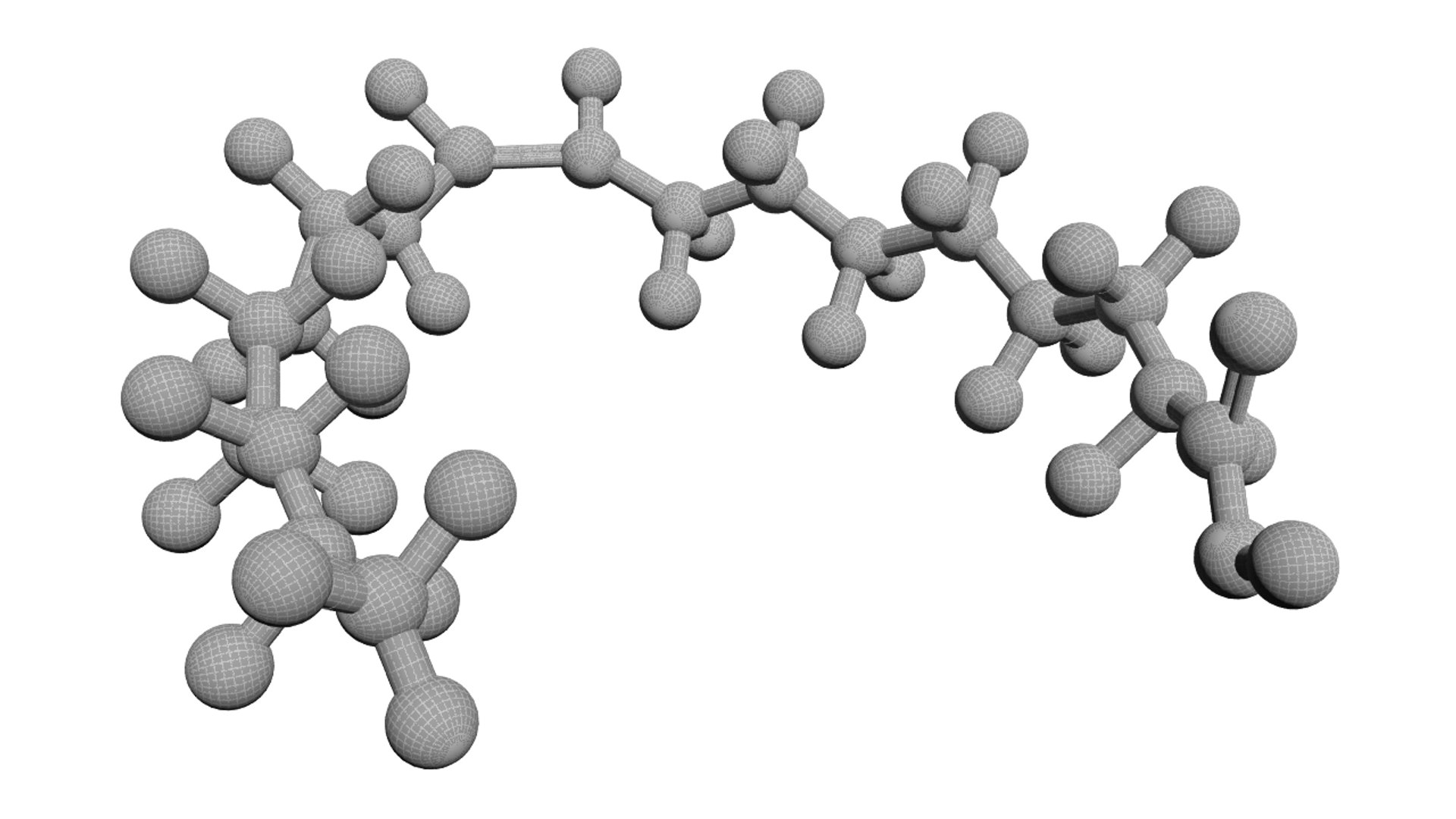 3D C18h34o2 Oleic Acid Model - TurboSquid 1425802