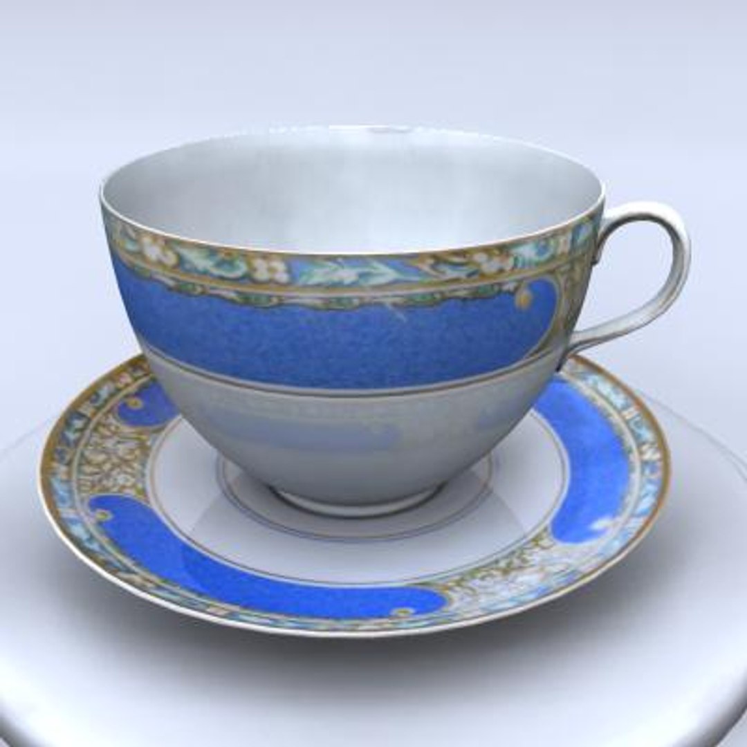 Dxf Booths Tea Cup