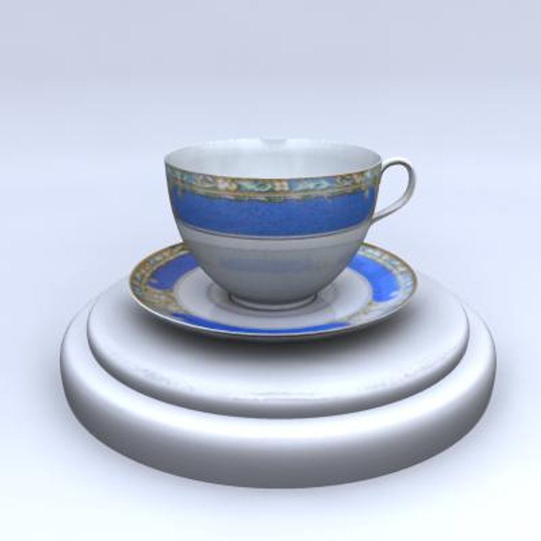 Dxf Booths Tea Cup
