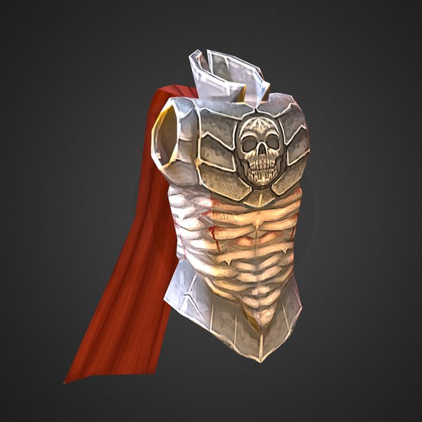 modelo 3d Armor modelos 3D estilizados Armor LowPoly - TurboSquid 1361240