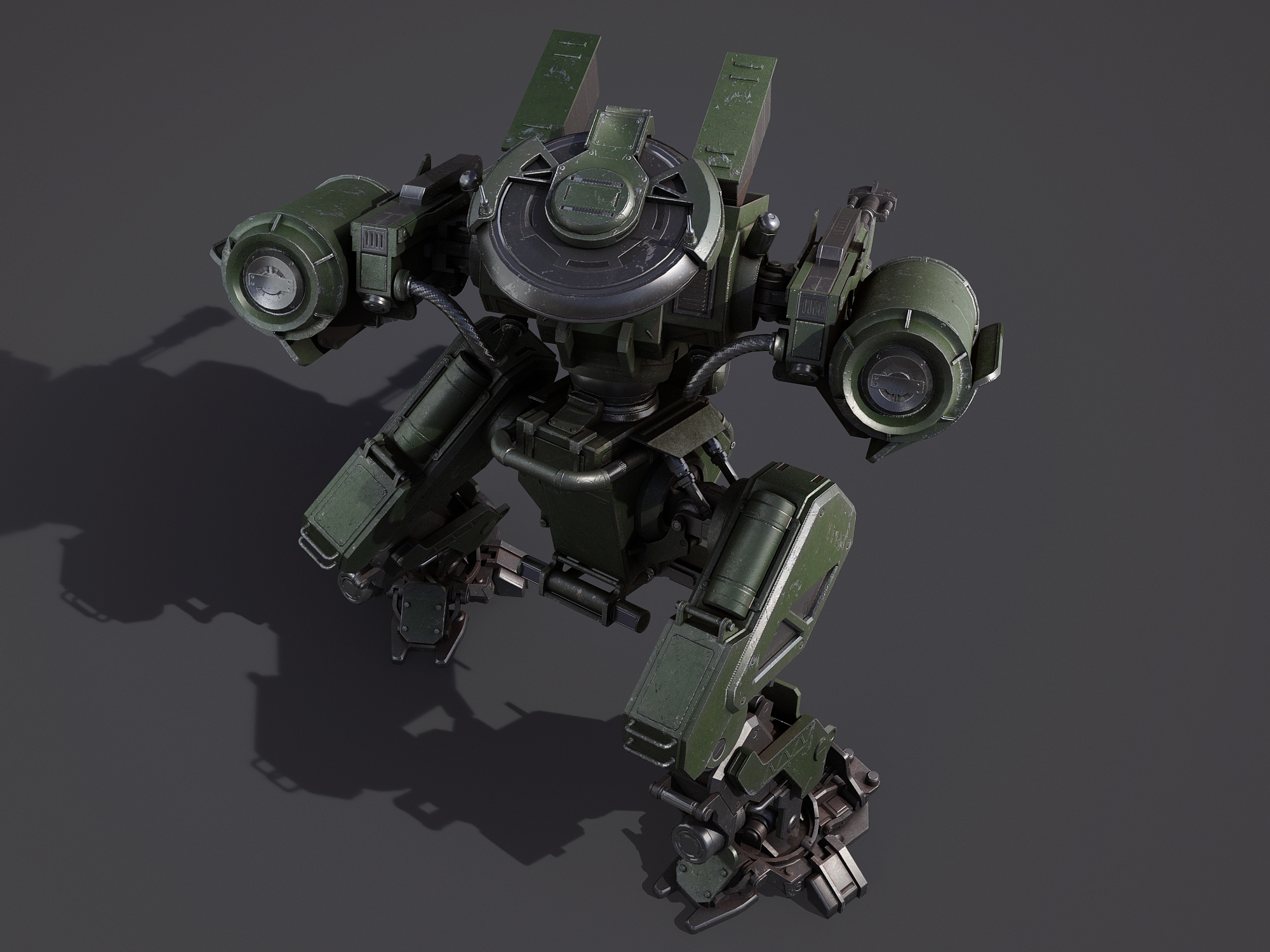 3D model FG Mech Low Poly - TurboSquid 1792065