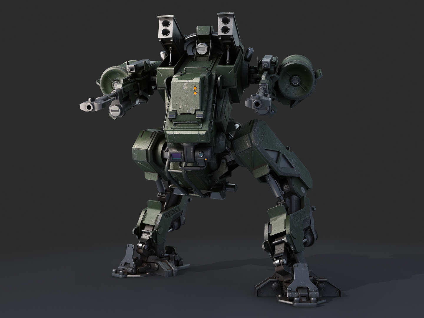 3D model FG Mech Low Poly - TurboSquid 1792065