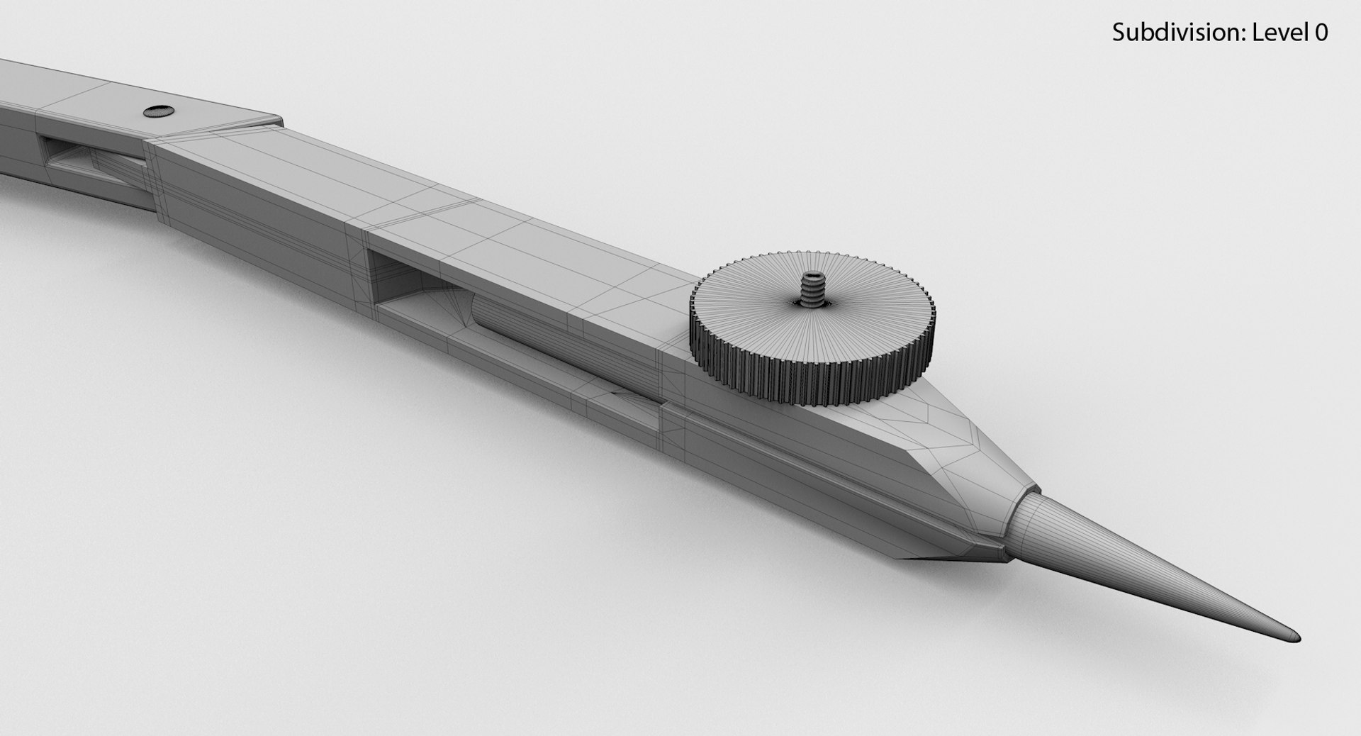 Drafting Compass Model Turbosquid 1248974