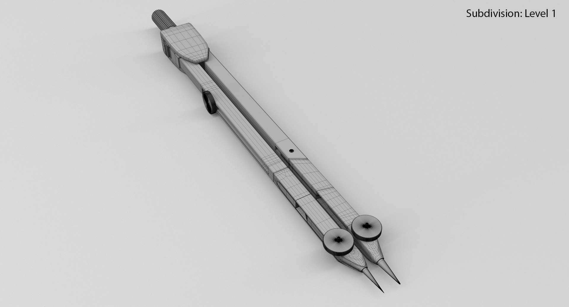 Drafting Compass Model - TurboSquid 1248974