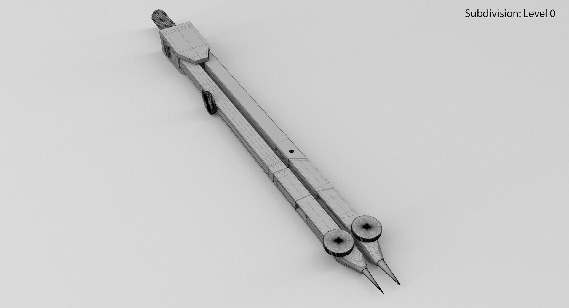 Drafting Compass Model - TurboSquid 1248974