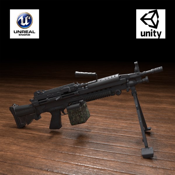 3D M249 Models | TurboSquid