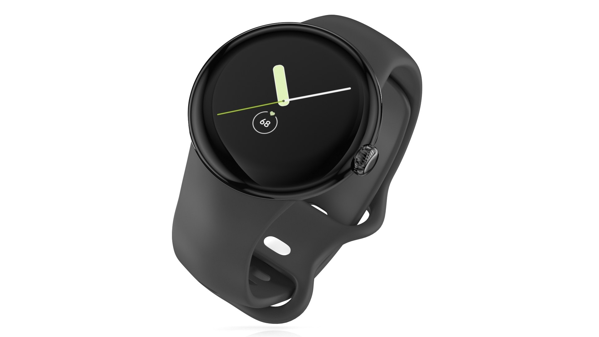 Google Pixel Watch Black Model - TurboSquid 2101152