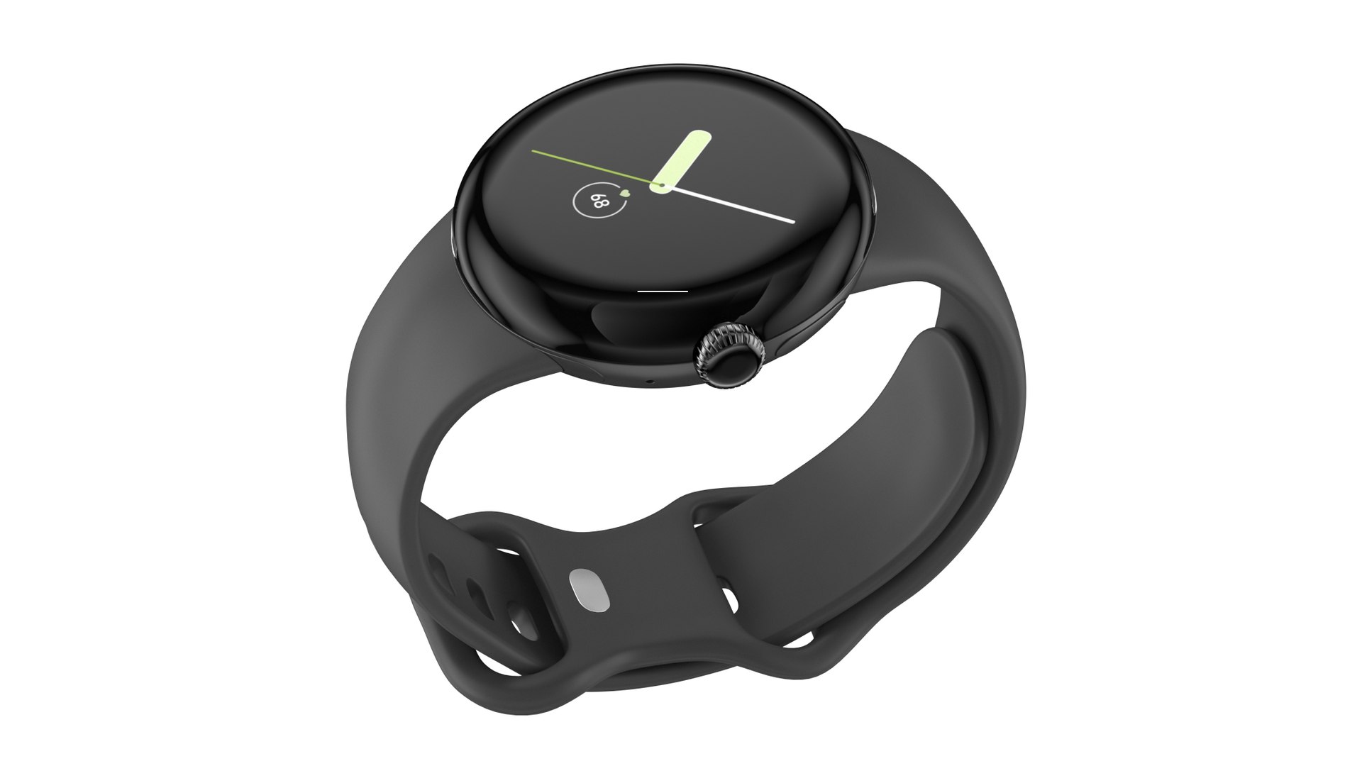 Google Pixel Watch Black Model - TurboSquid 2101152