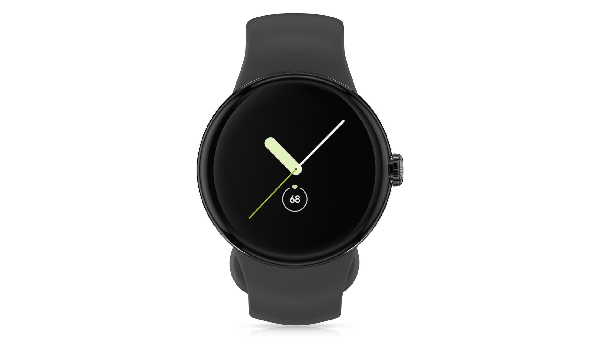 Google Pixel Watch Black Model - TurboSquid 2101152