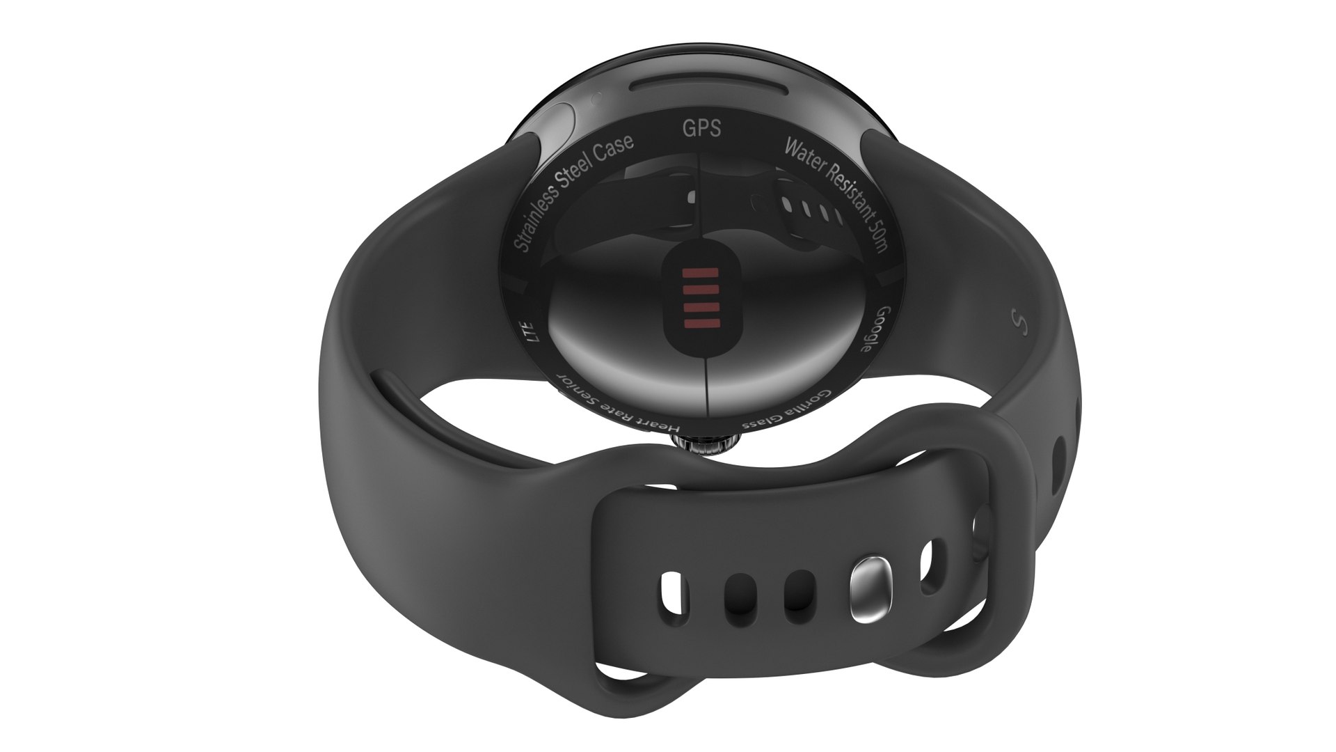 Google Pixel Watch Black Model - TurboSquid 2101152