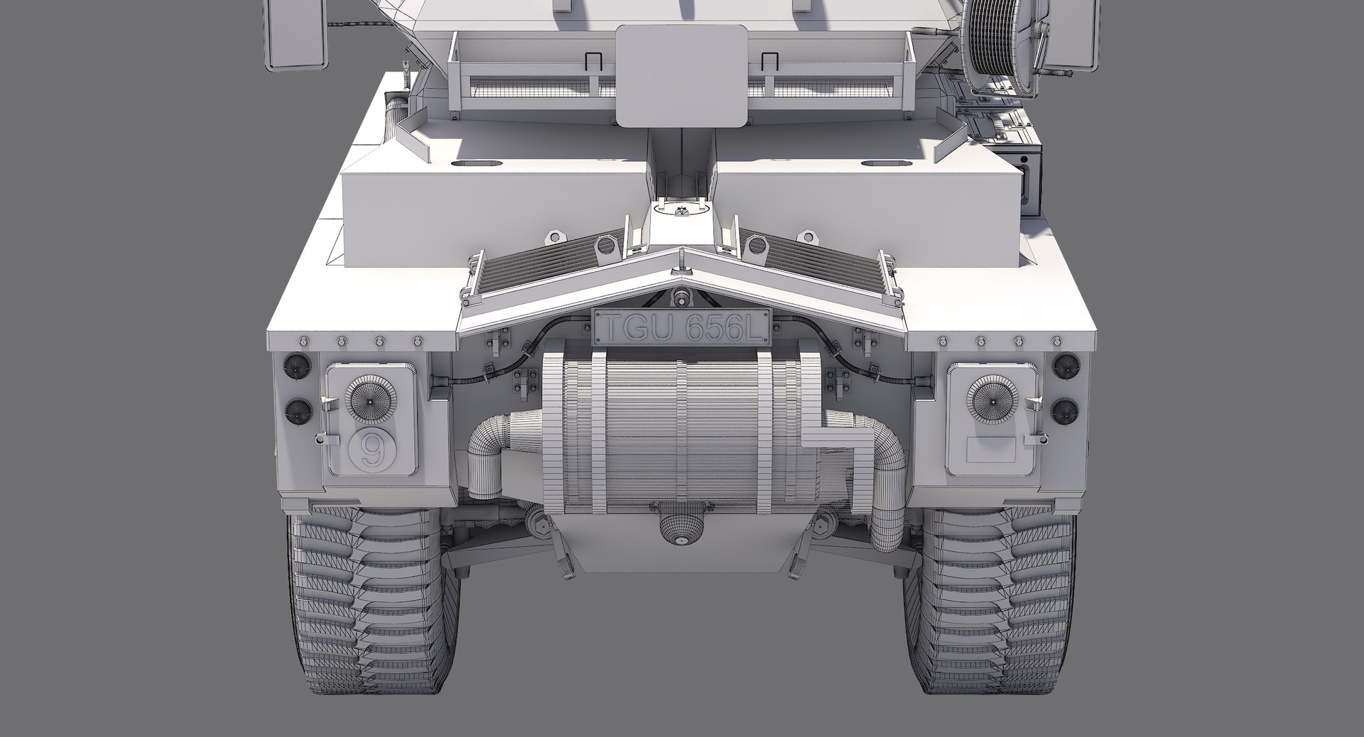 3d Fv721 Fox Green Model