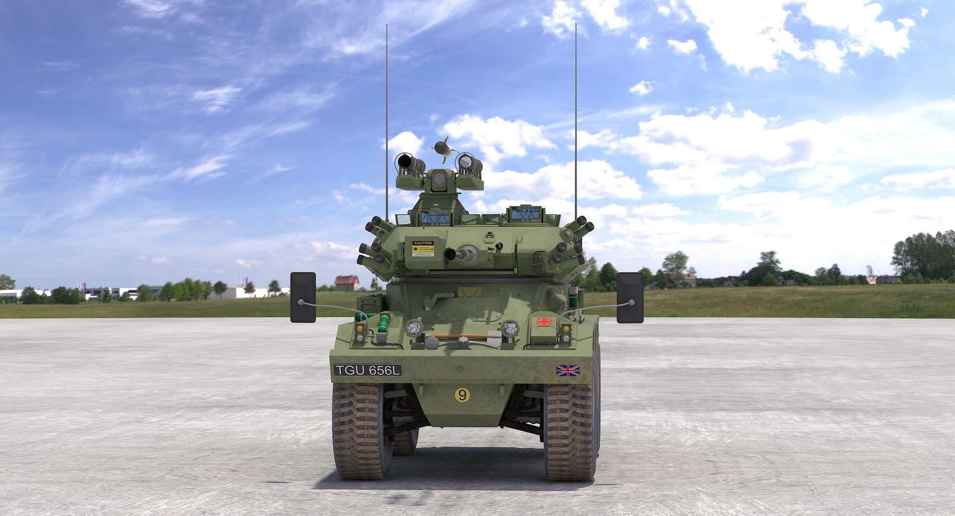 3d fv721 fox green model