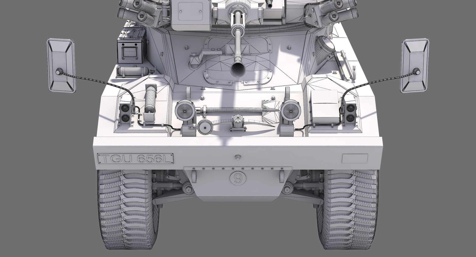 3d Fv721 Fox Green Model