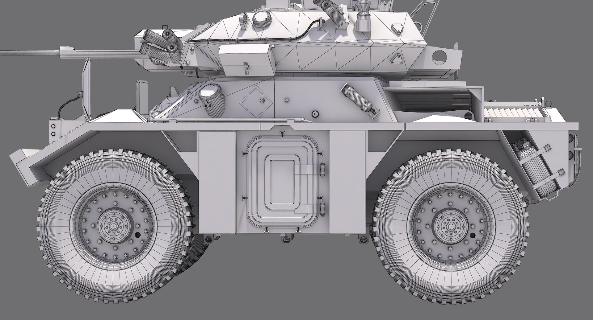 3d Fv721 Fox Green Model