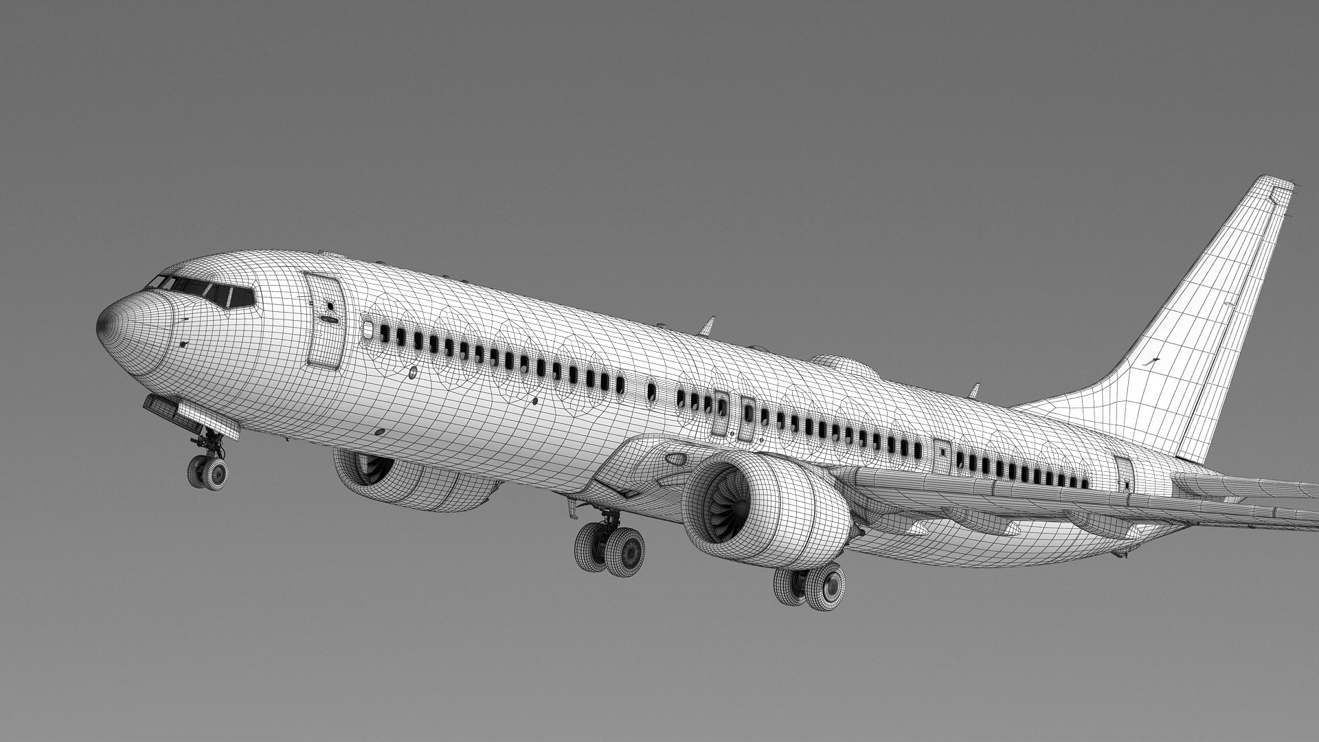 Boeing 737-9 MAX United Airlines 3D model - TurboSquid 1984269