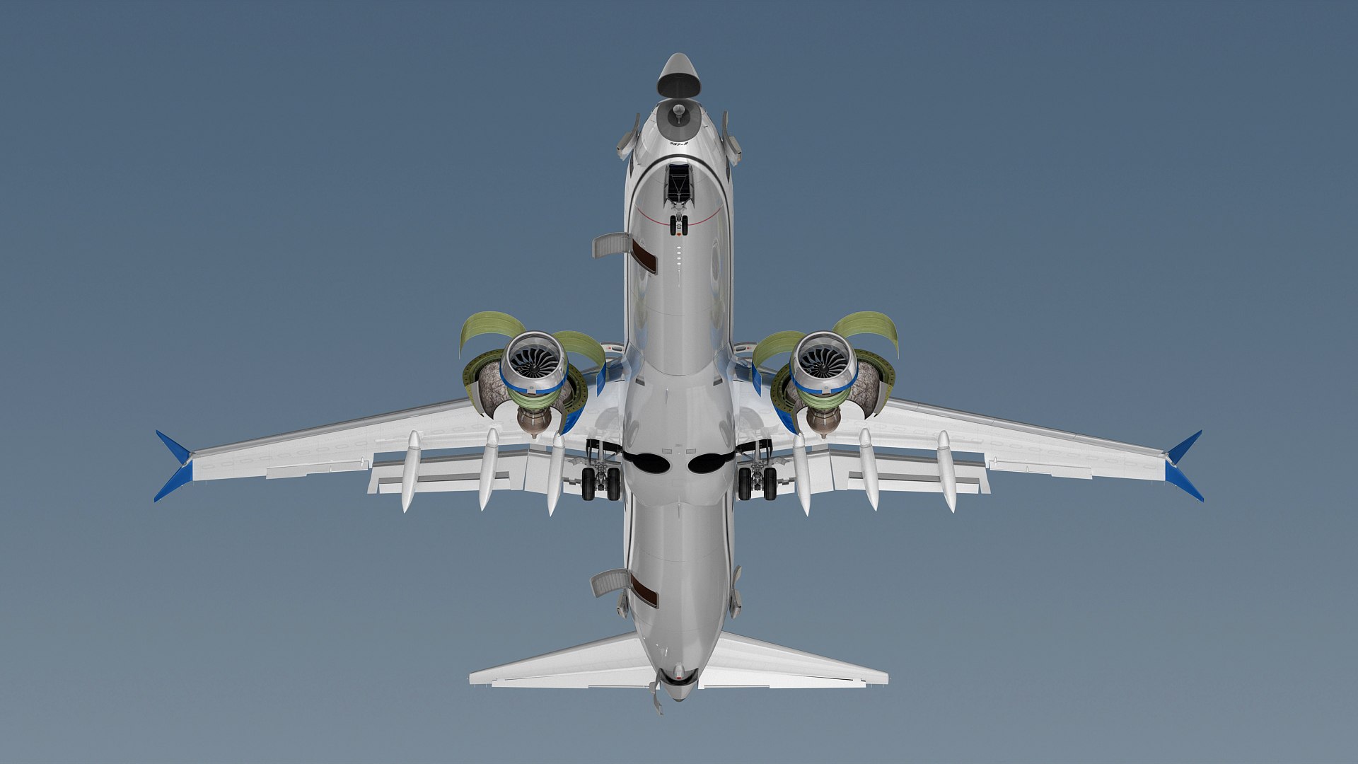 Boeing 737-9 MAX United Airlines 3D model - TurboSquid 1984269