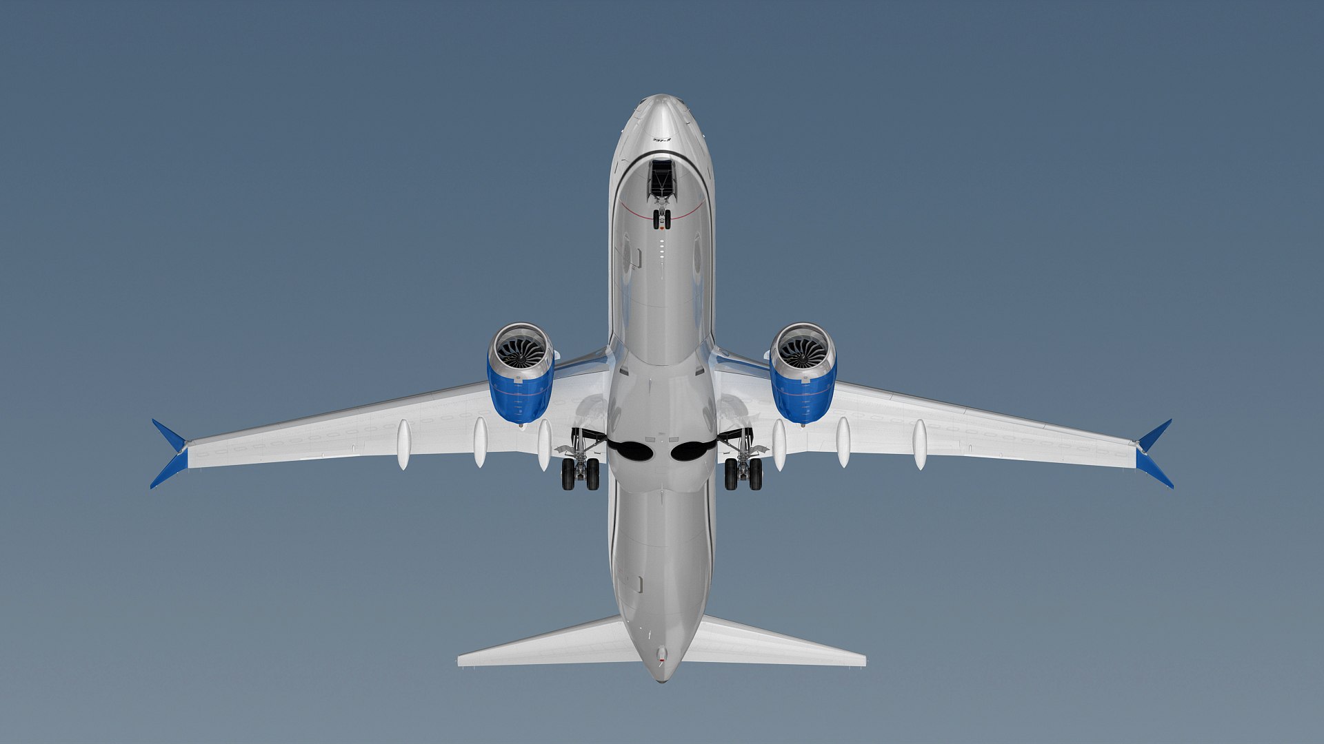 Boeing 737-9 MAX United Airlines 3D model - TurboSquid 1984269