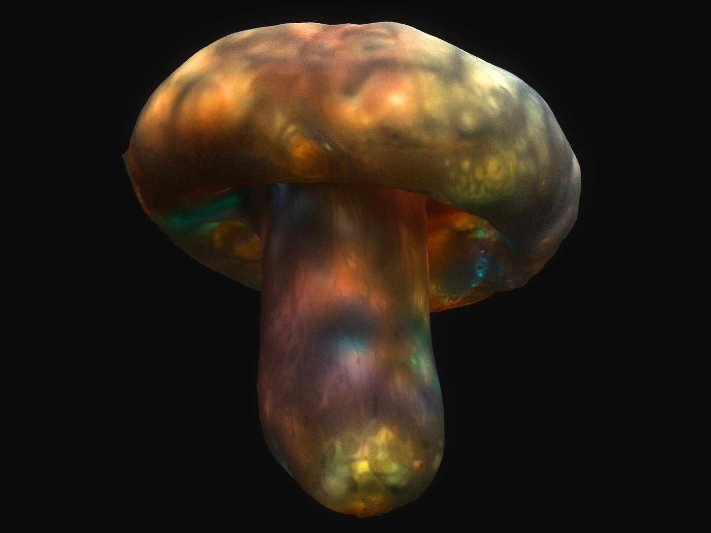 Magic Emitting Fungi Model - TurboSquid 1484979