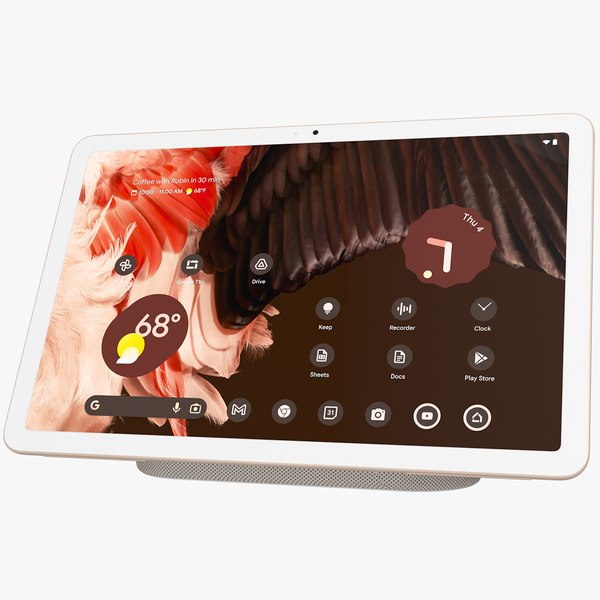 modelo 3d Tableta Google Pixel Rosa - TurboSquid 2119023
