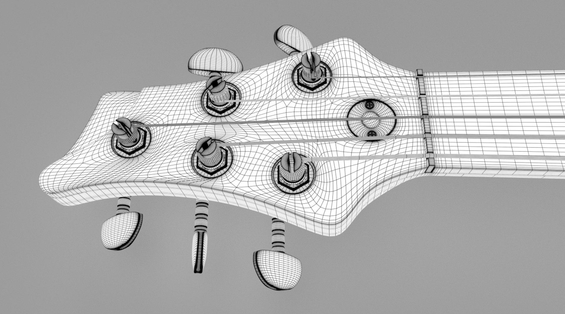 5 String Diva Guitar Model - TurboSquid 1279225