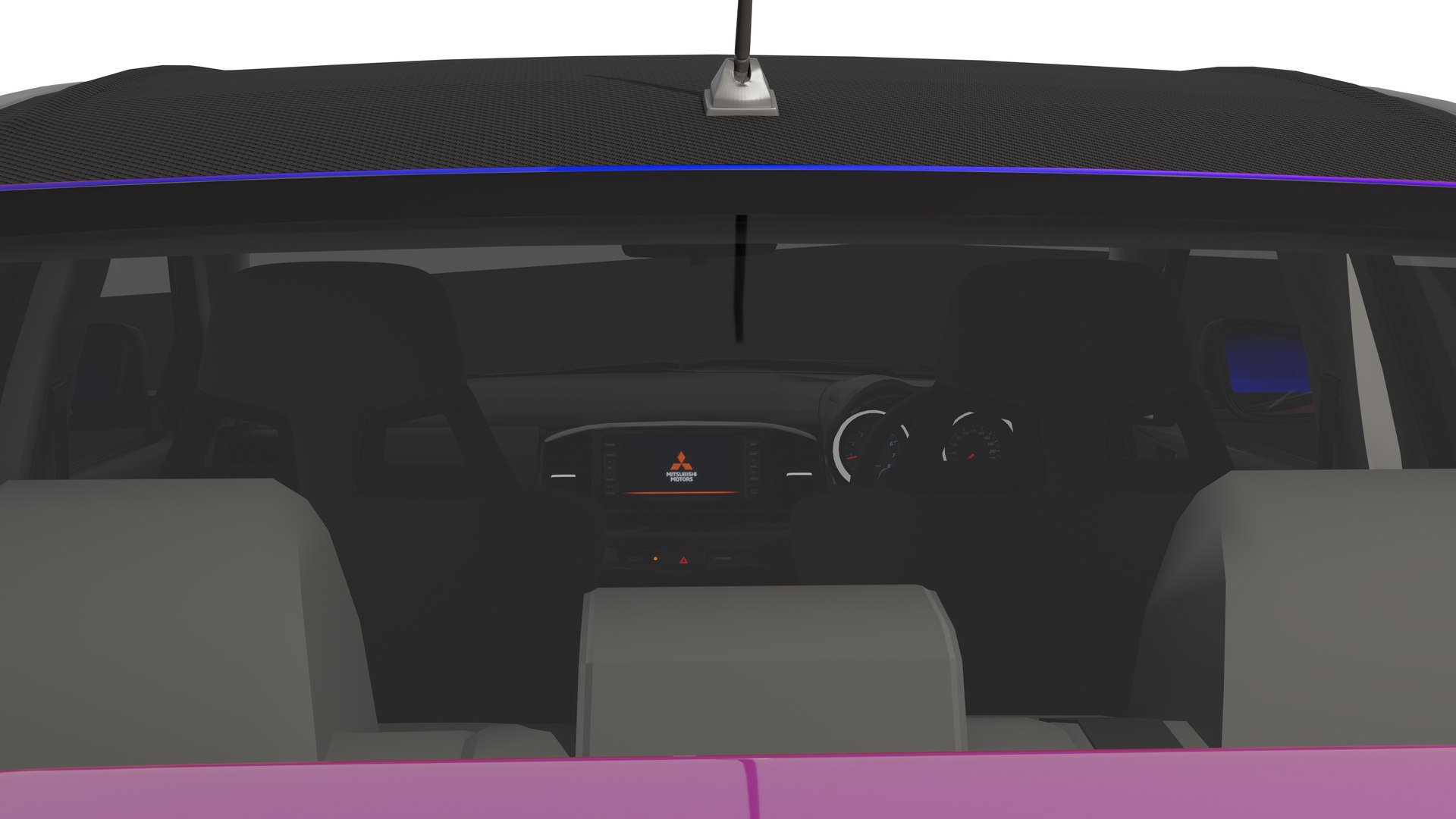 Mitsubishi Lancer Evolution X - Pearlescent Purple And Blue Model ...