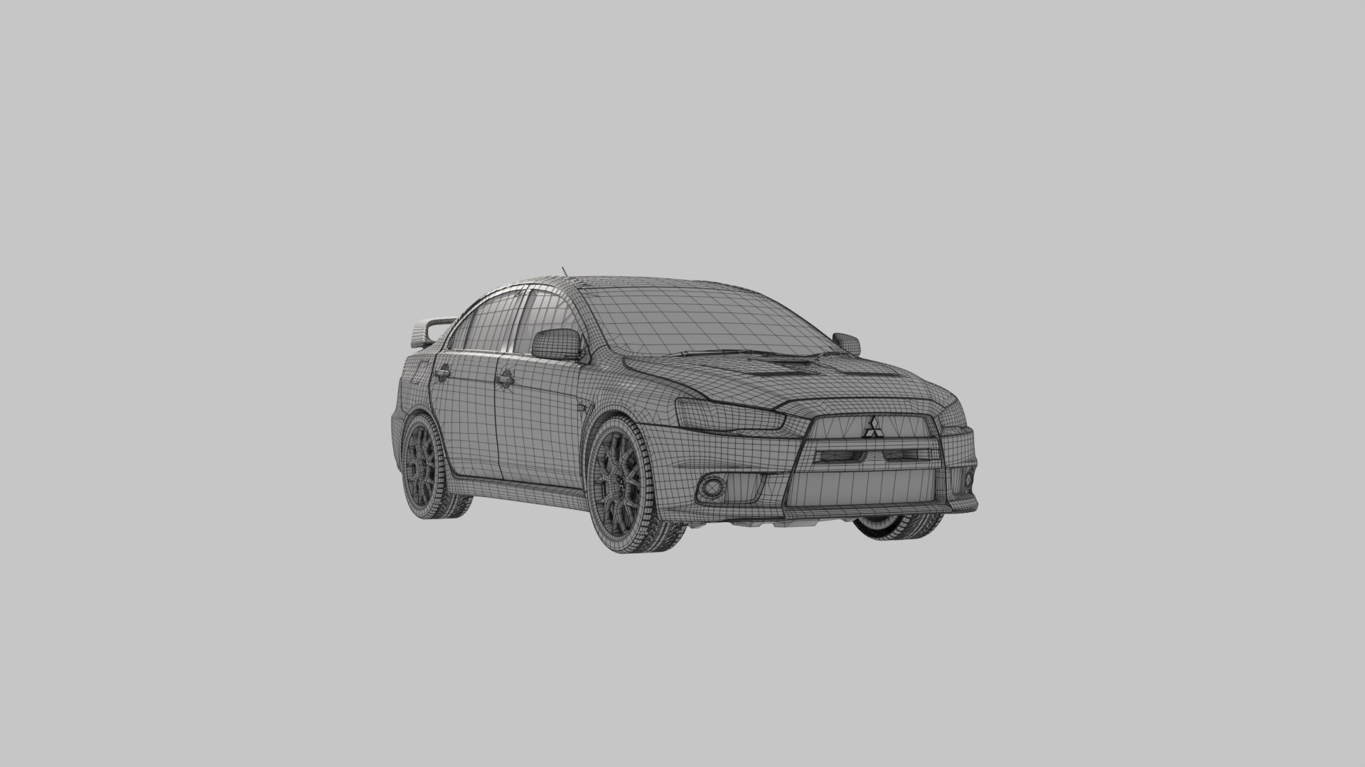 Mitsubishi Lancer Evolution X - Pearlescent Purple And Blue Model ...