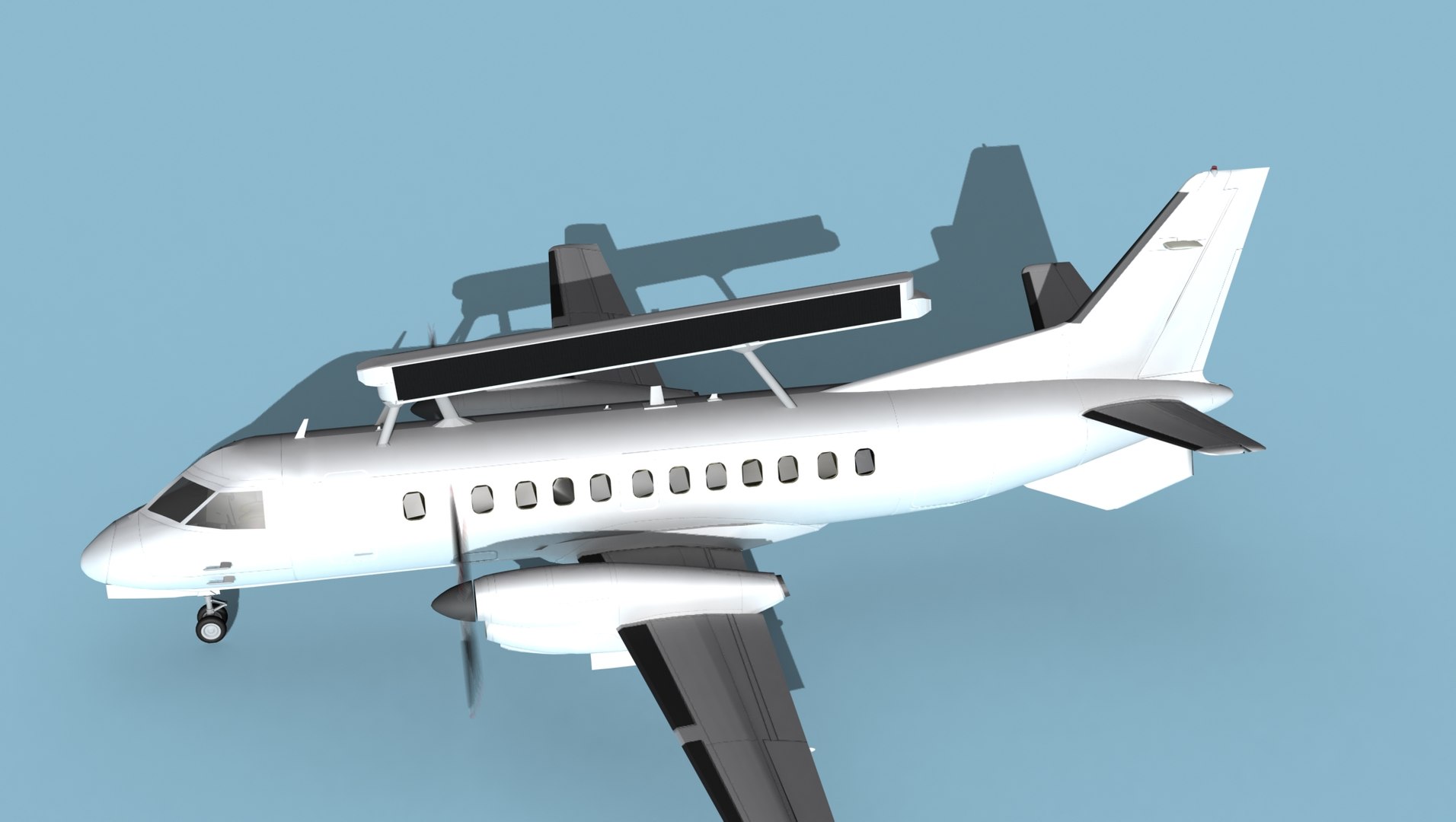 SAAB SF340 AEWAC V00 3D Model - TurboSquid 1925156