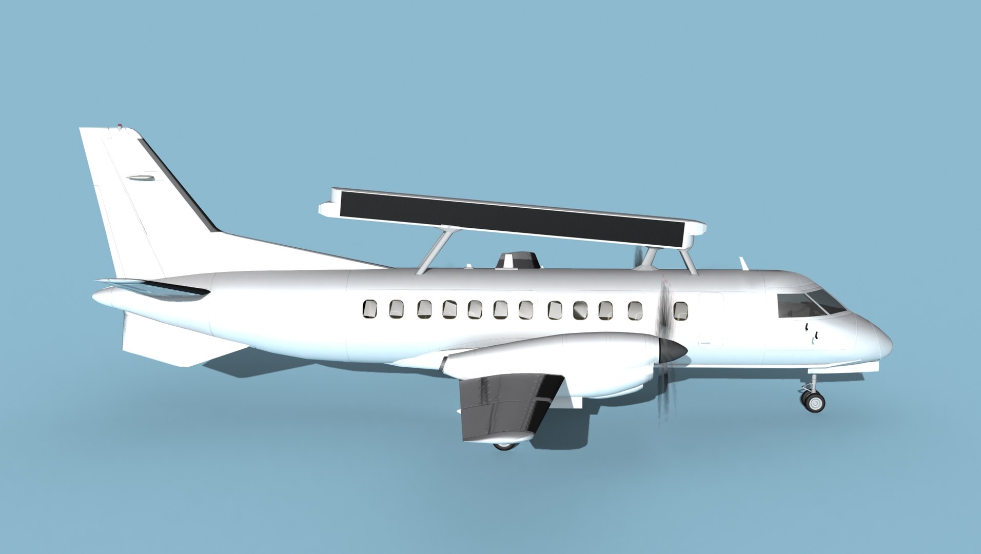 SAAB SF340 AEWAC V00 3D Model - TurboSquid 1925156