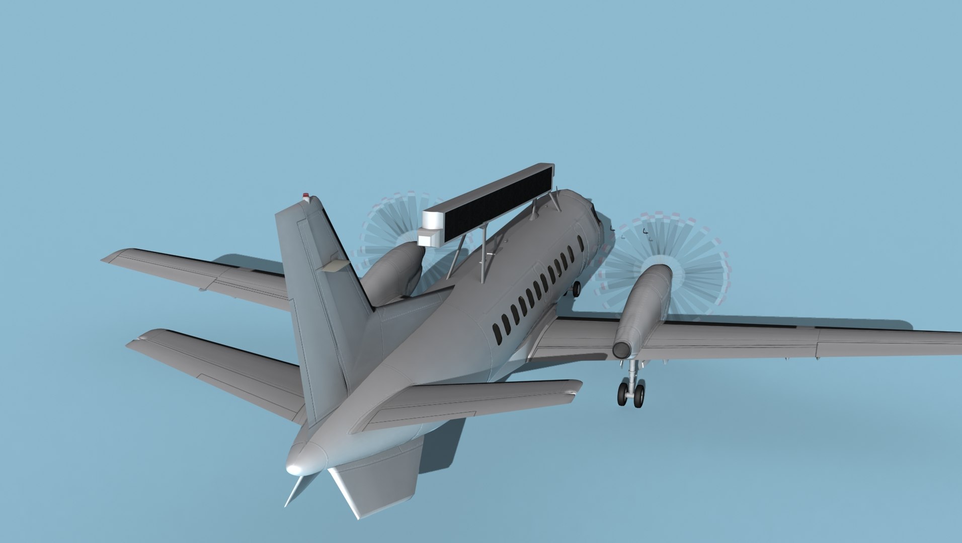 SAAB SF340 AEWAC V00 3D Model - TurboSquid 1925156