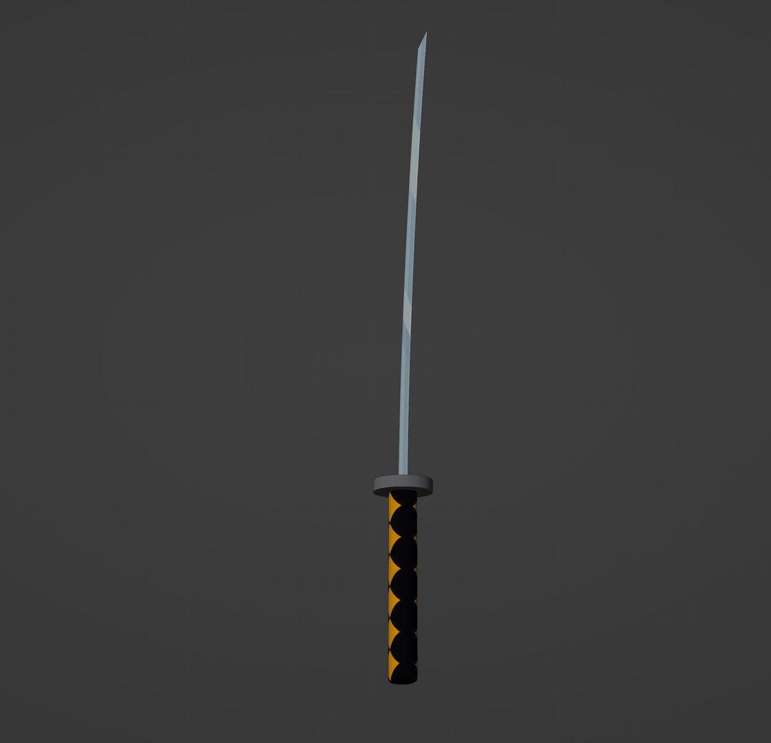 3D Samurai Jack Sword - TurboSquid 2058822