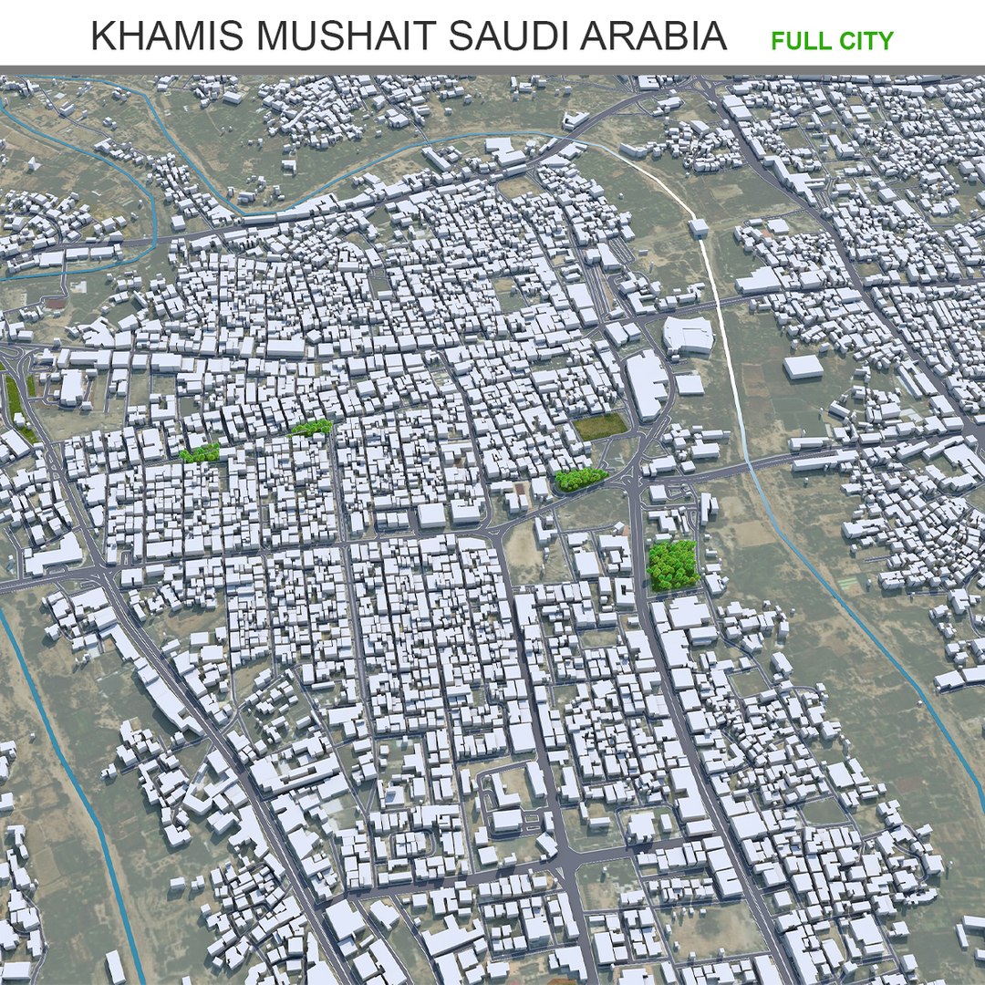 3D Model Khamis Mushait Saudi Arabia - TurboSquid 2042496