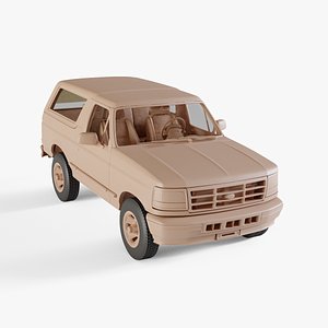 Ford Bronco 3D Models for Download | TurboSquid