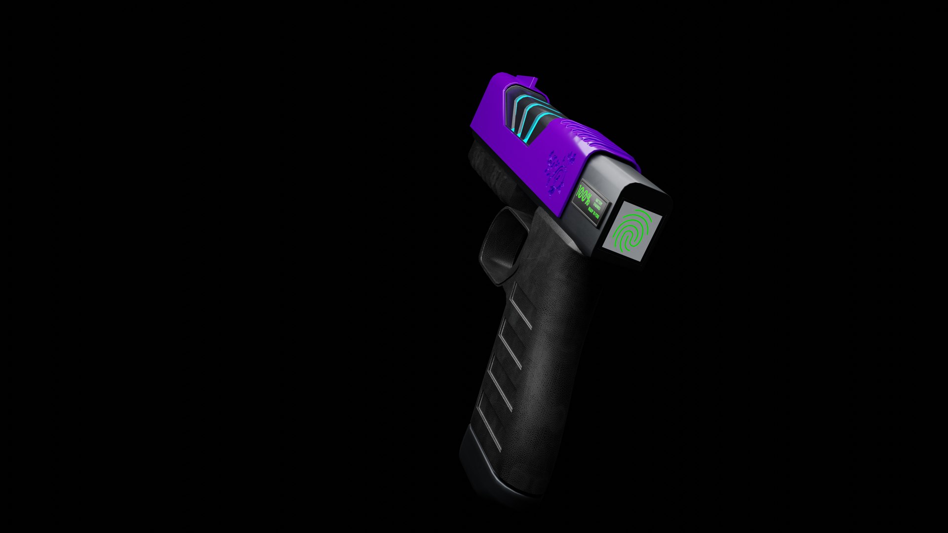 3D Desperado Electric Firearm - TurboSquid 2044841