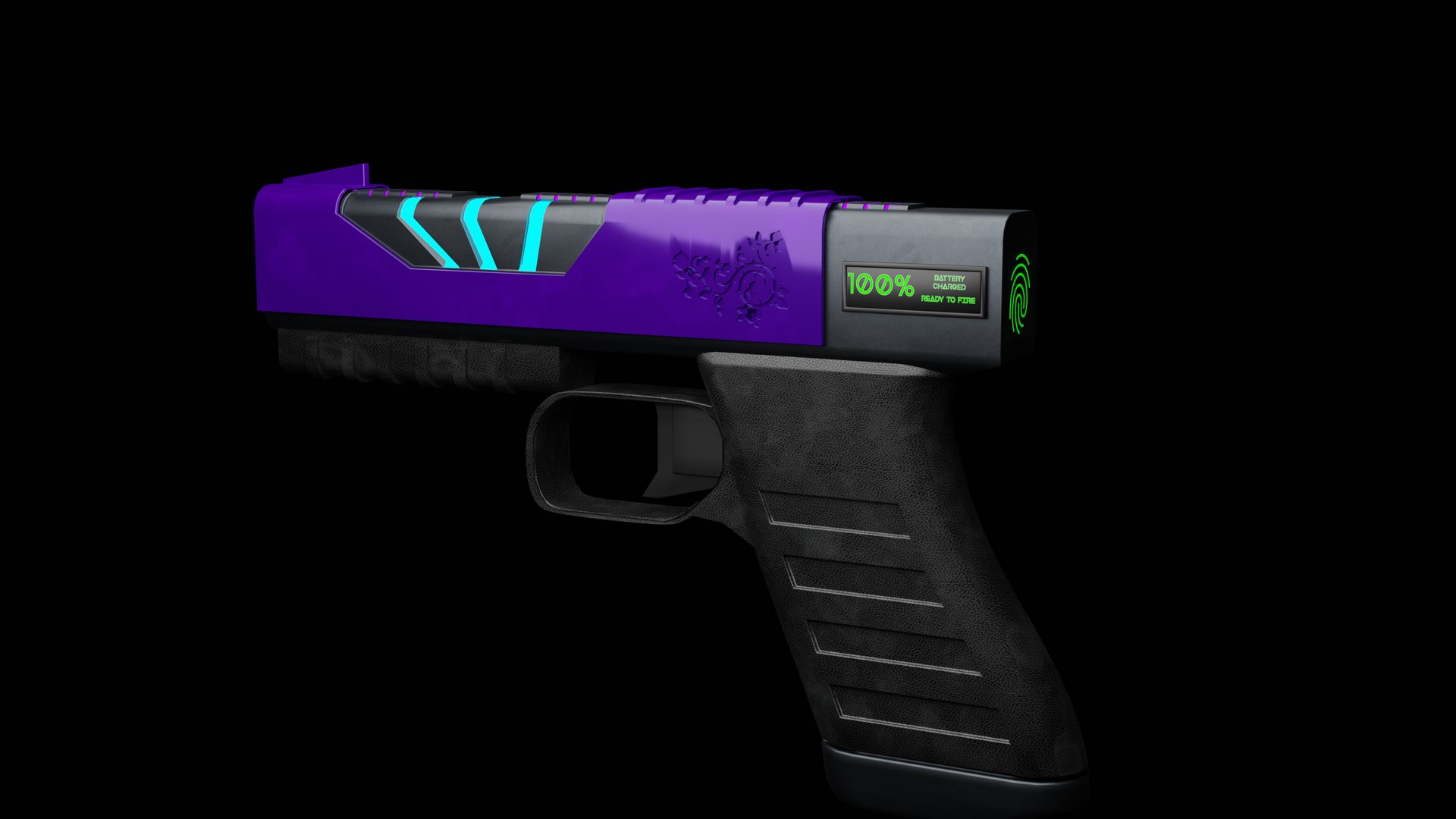 3D Desperado Electric Firearm - TurboSquid 2044841