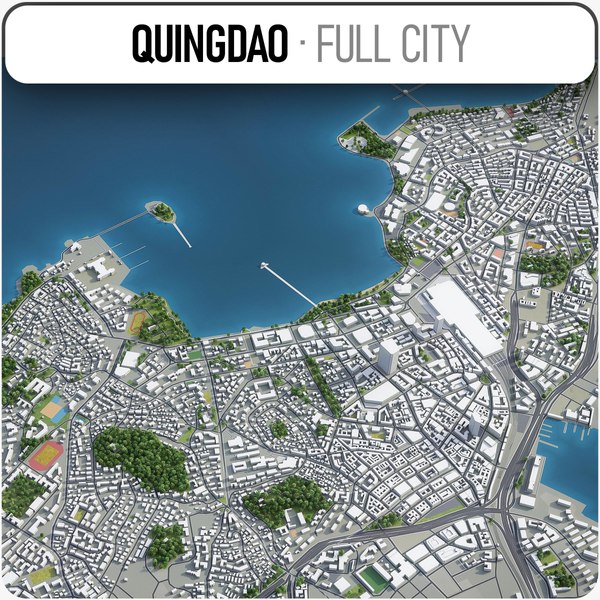 Quingdao surrounding - 3D - TurboSquid 1477770