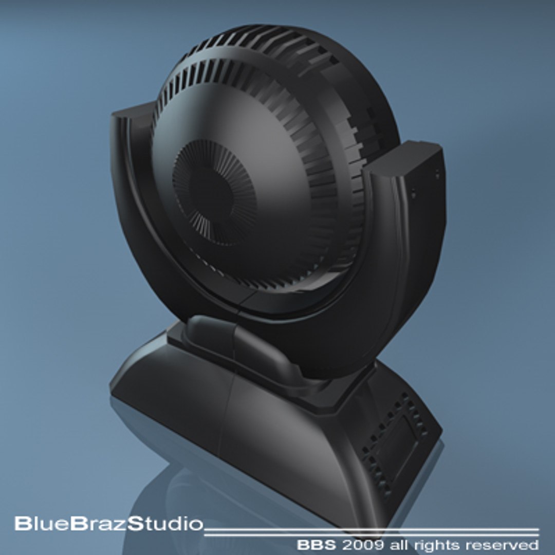 led moving head 3d dxf