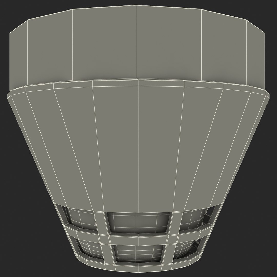 Smoke Detector 4 3d Model
