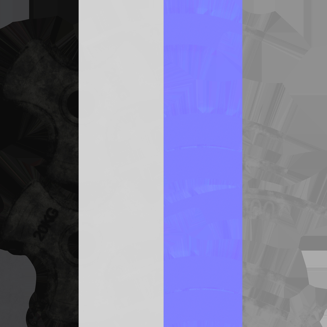 Weight plate 20 kg model - TurboSquid 1689753