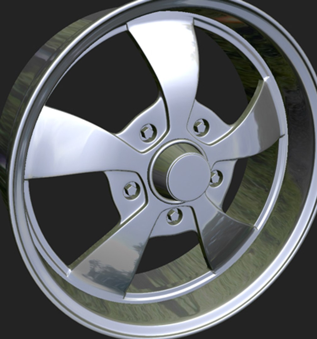 3d wheels rim model