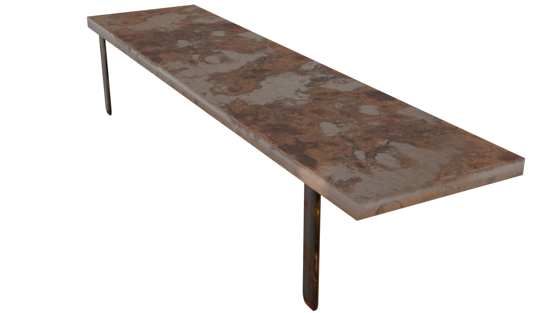 3D model Old Shelf 2 - game ready - TurboSquid 1875836