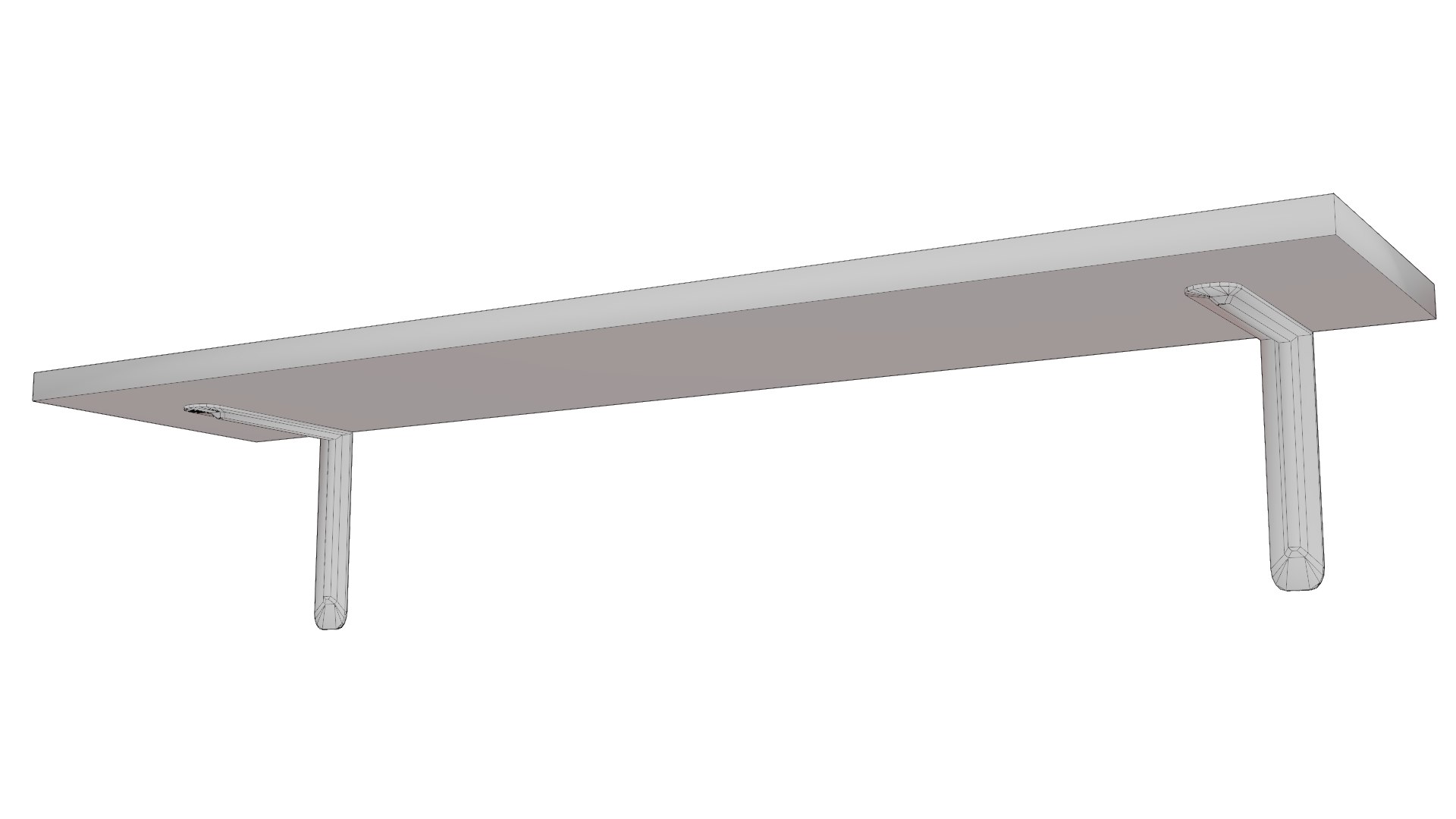 3D model Old Shelf 2 - game ready - TurboSquid 1875836