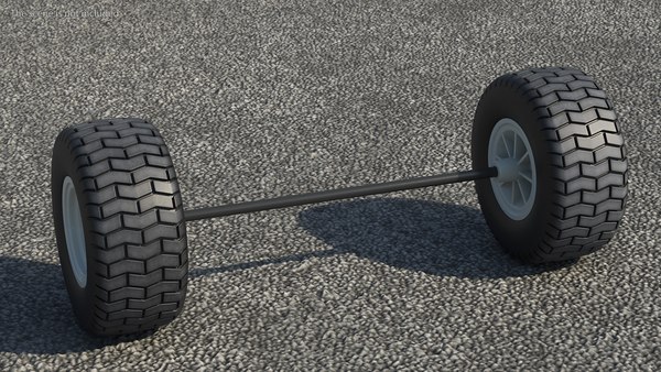 3D model Wheel Axle - TurboSquid 1726499