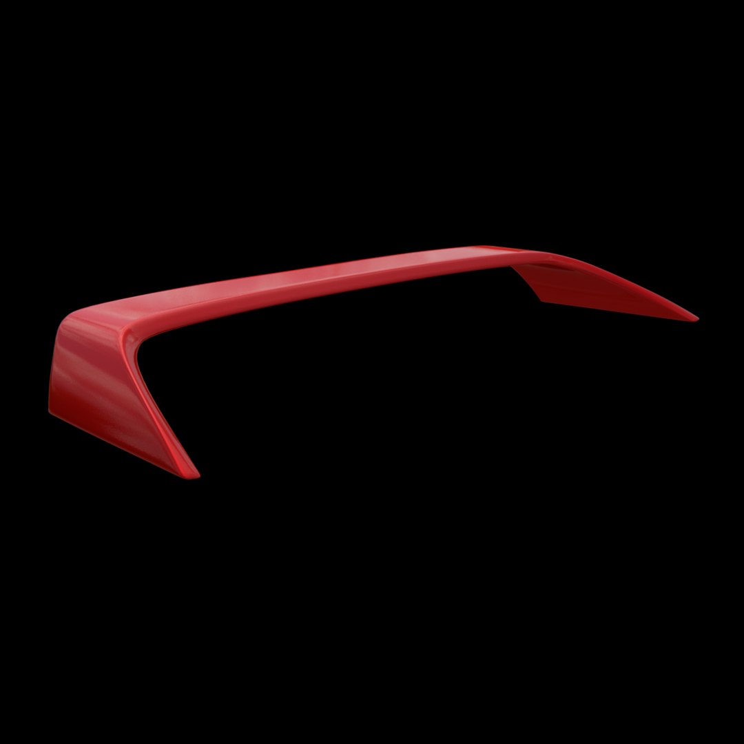 3D 326POWER STYLE VEHICLE SPOILER REAR WING - TurboSquid 2089034