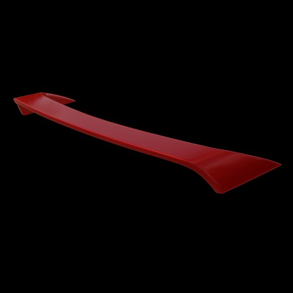 modelo 3d 326POWER STYLE VEHICLE SPOILER REAR WING - TurboSquid 2089034