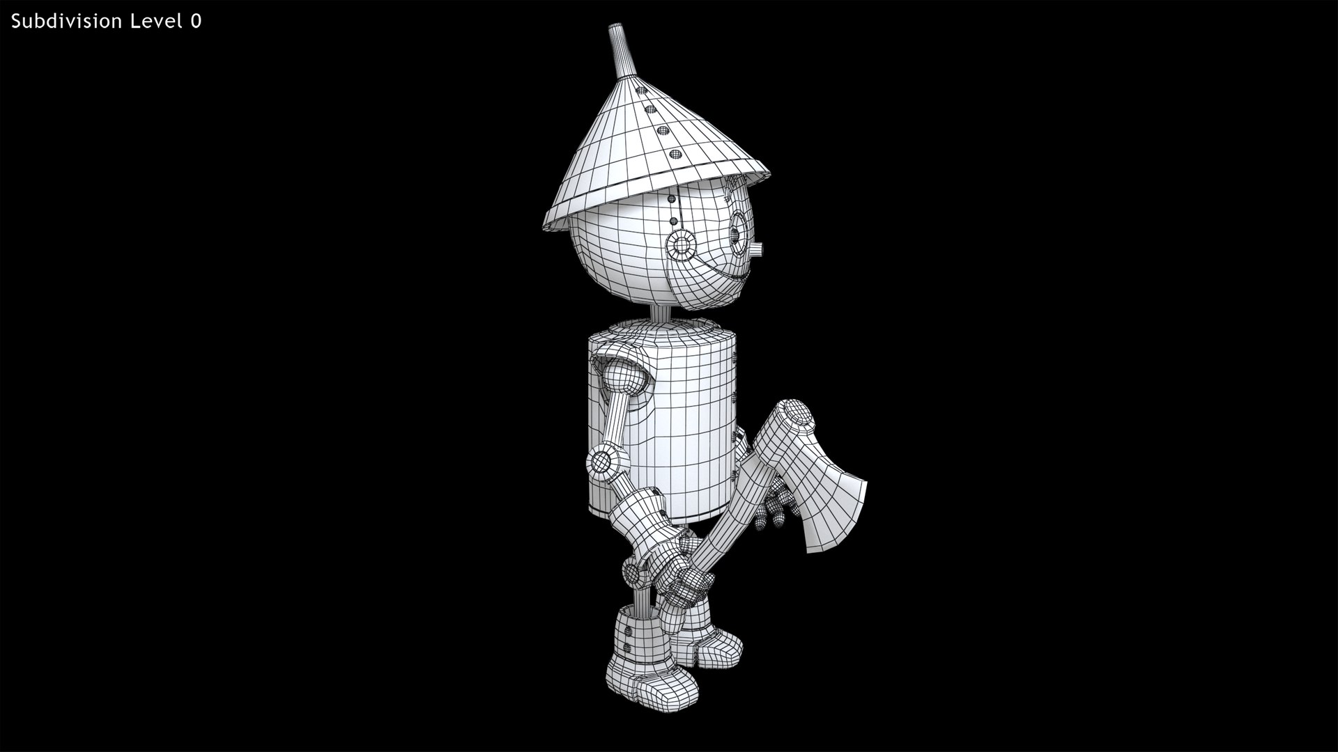 3D Stylized Tin Man model - TurboSquid 1935930