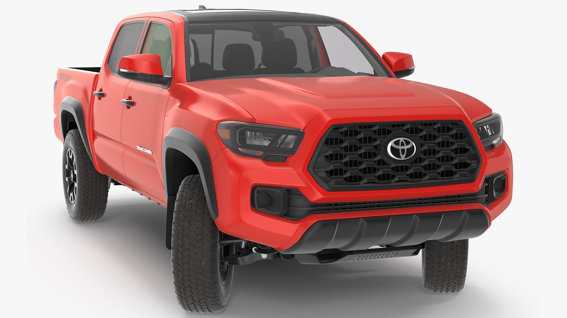 Toyota tacoma trd road 3D model - TurboSquid 1683472