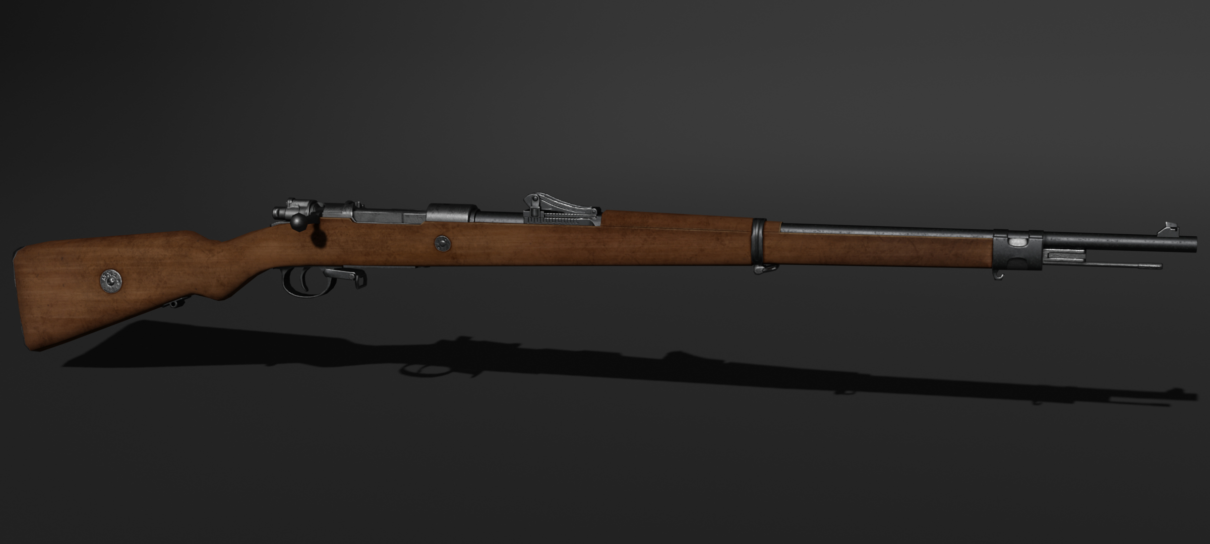 modelo 3d Gewehr 98 Mauser - TurboSquid 2059526