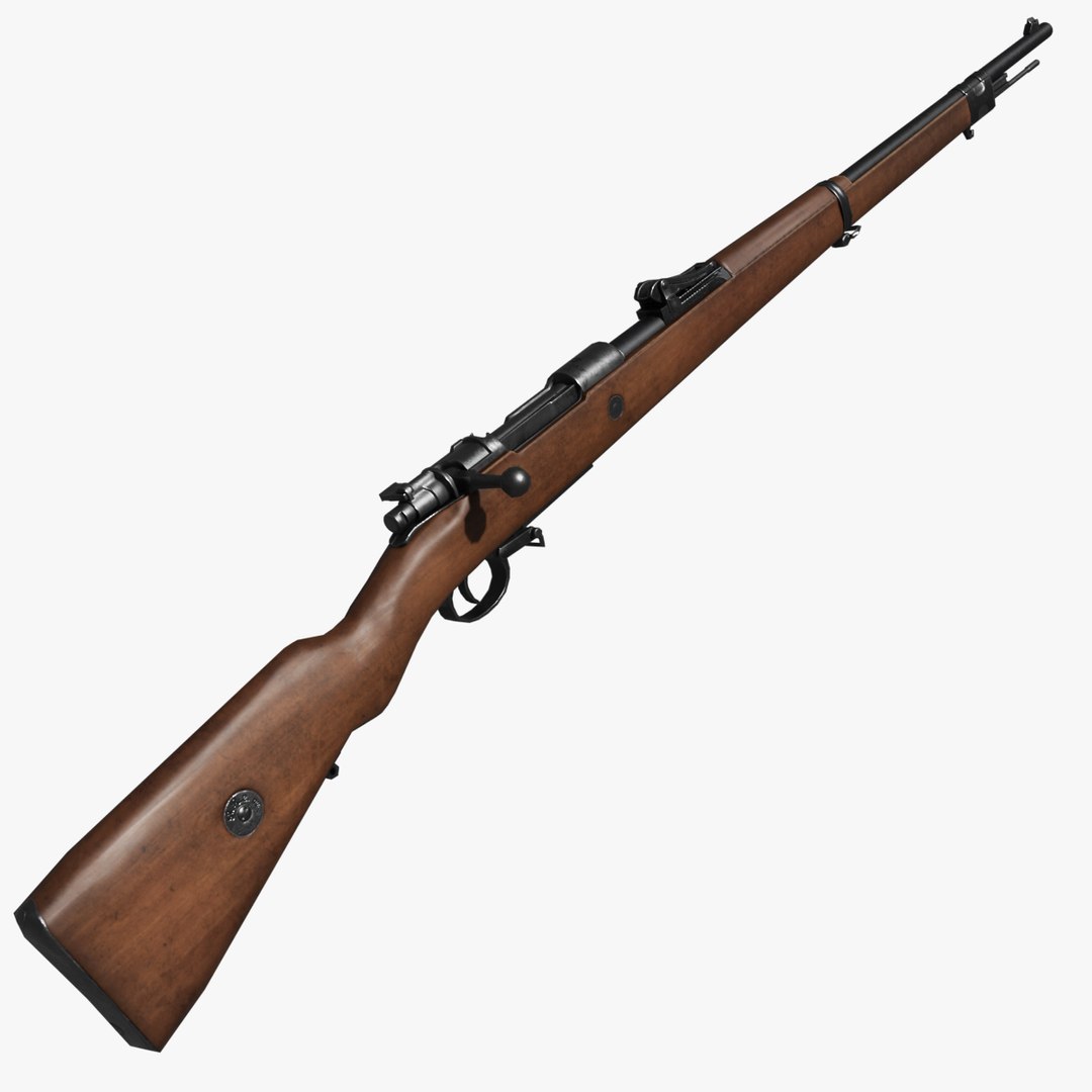 Gewehr 98 Mauser model - TurboSquid 2059526